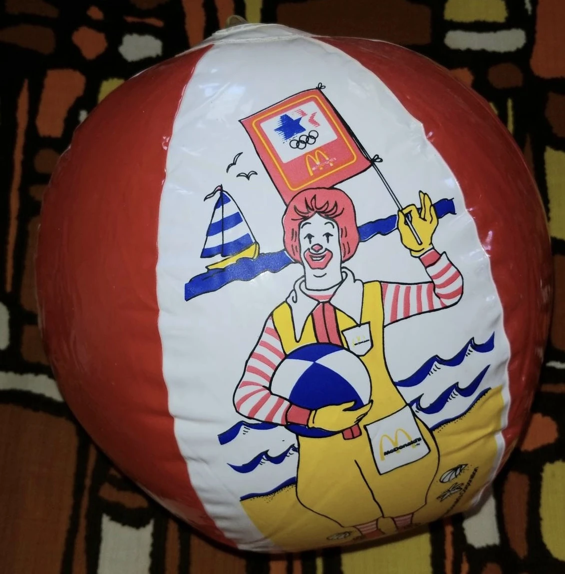 Beach Ball / Olympics (McDonald’s, 1985) | Kids Meal Wiki | Fandom