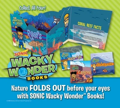 Sonic Wacky Wonders Books (Sonic, 2008) | Kids Meal Wiki | Fandom