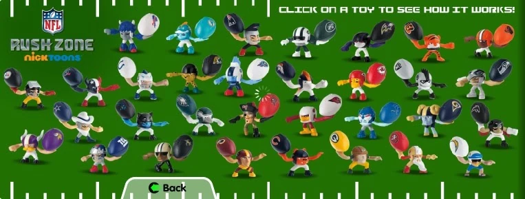 NFL Rush Zone (McDonald's, 2013) | Kids Meal Wiki | Fandom