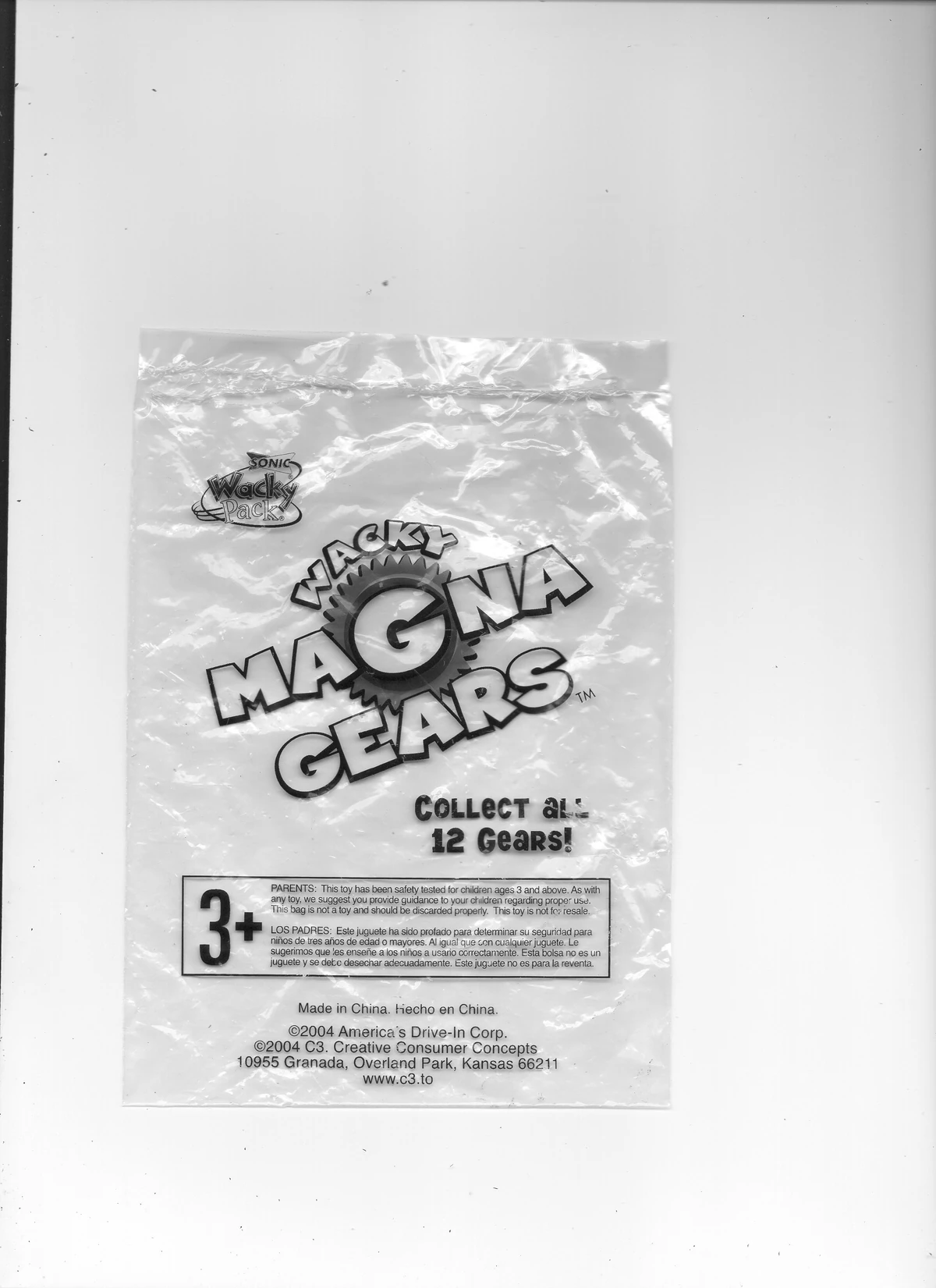 Wacky Magna Gears (Sonic, 2004) | Kids Meal Wiki | Fandom