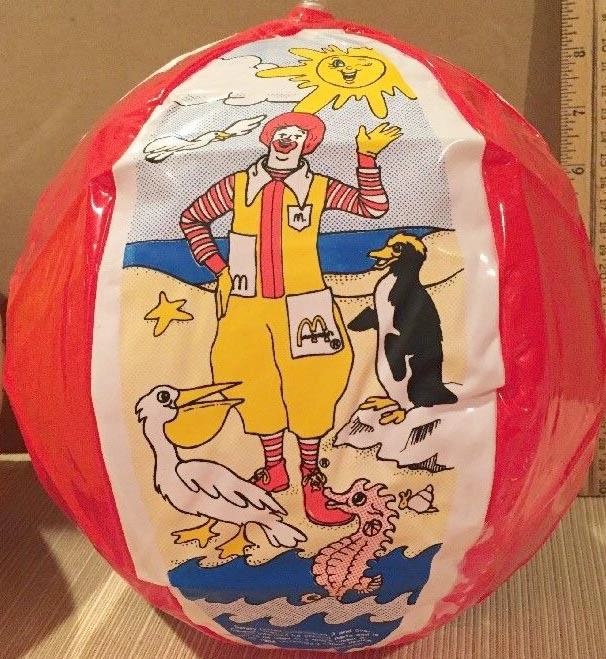 Beach Ball (McDonald’s, 1986) | Kids Meal Wiki | Fandom