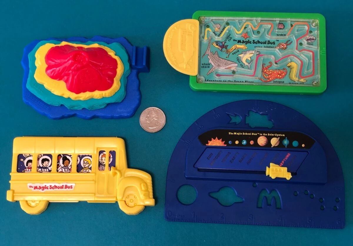The Magic School Bus (McDonald’s, 1994) | Kids Meal Wiki | Fandom