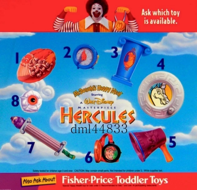 Hercules (McDonald's, 1998) | Kids Meal Wiki | Fandom