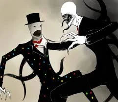 Splendorman vs Slenderman | Wiki Happypasta | Fandom