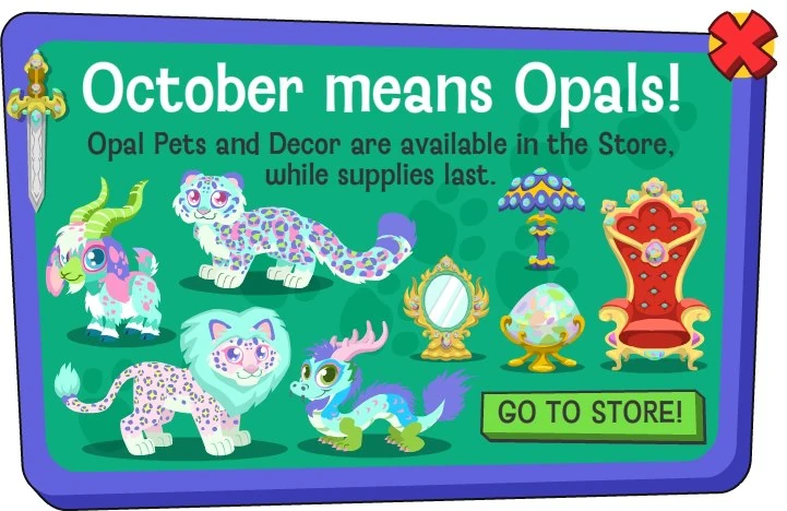 October means Opals | Happy Pets Wiki | Fandom