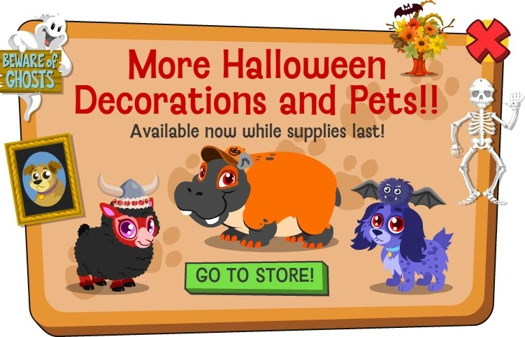 Halloween Pets | Happy Pets Wiki | Fandom