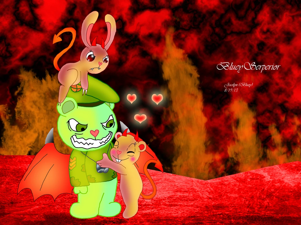 The THREE Demons | Happy Tree Friends Fanon Wiki | Fandom