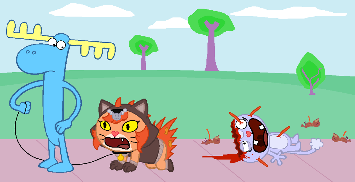 Feline Pine | Happy Tree Friends Fanon Wiki | Fandom