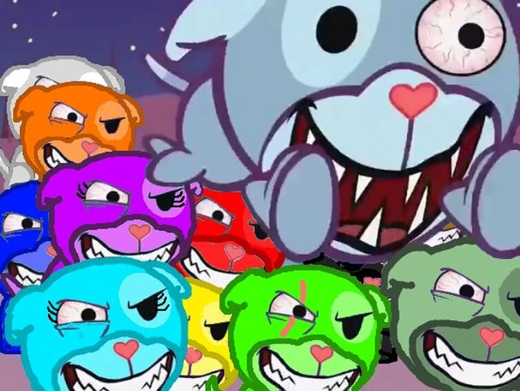 Whistle's Dark Dog Pack | Happy Tree Friends Fanon Wiki | Fandom
