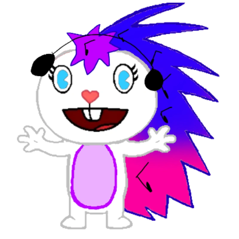 DJ the porcupine | Happy Tree Friends Fanon Wiki | Fandom