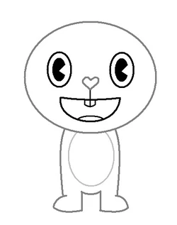 happy tree friends coloring pages