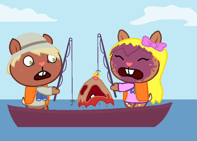 Pie Fishing | Happy Tree Friends Fanon Wiki | Fandom