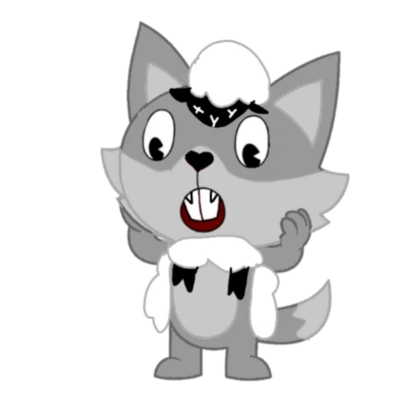 Wolfy the wolf | Happy Tree Friends Fanon Wiki | Fandom