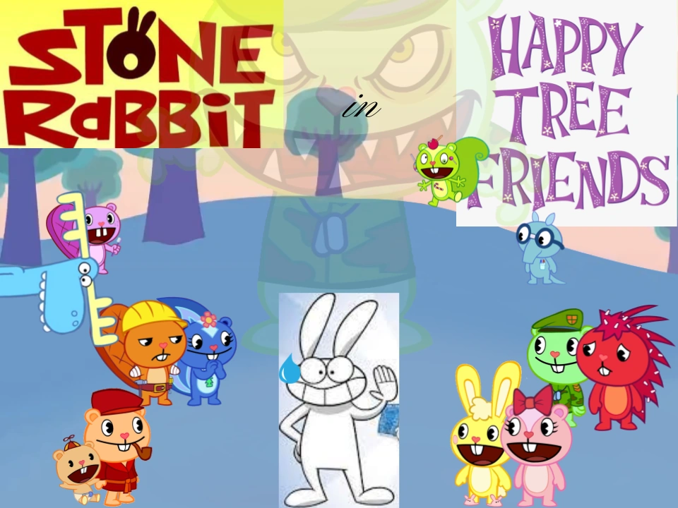 Stone Rabbit in Happy Tree Friends | Happy Tree Friends Fanon Wiki | Fandom