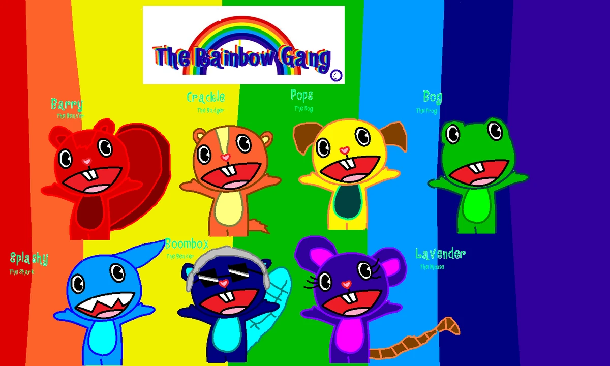 The Rainbow Team | Happy Tree Friends Fanon Wiki | Fandom
