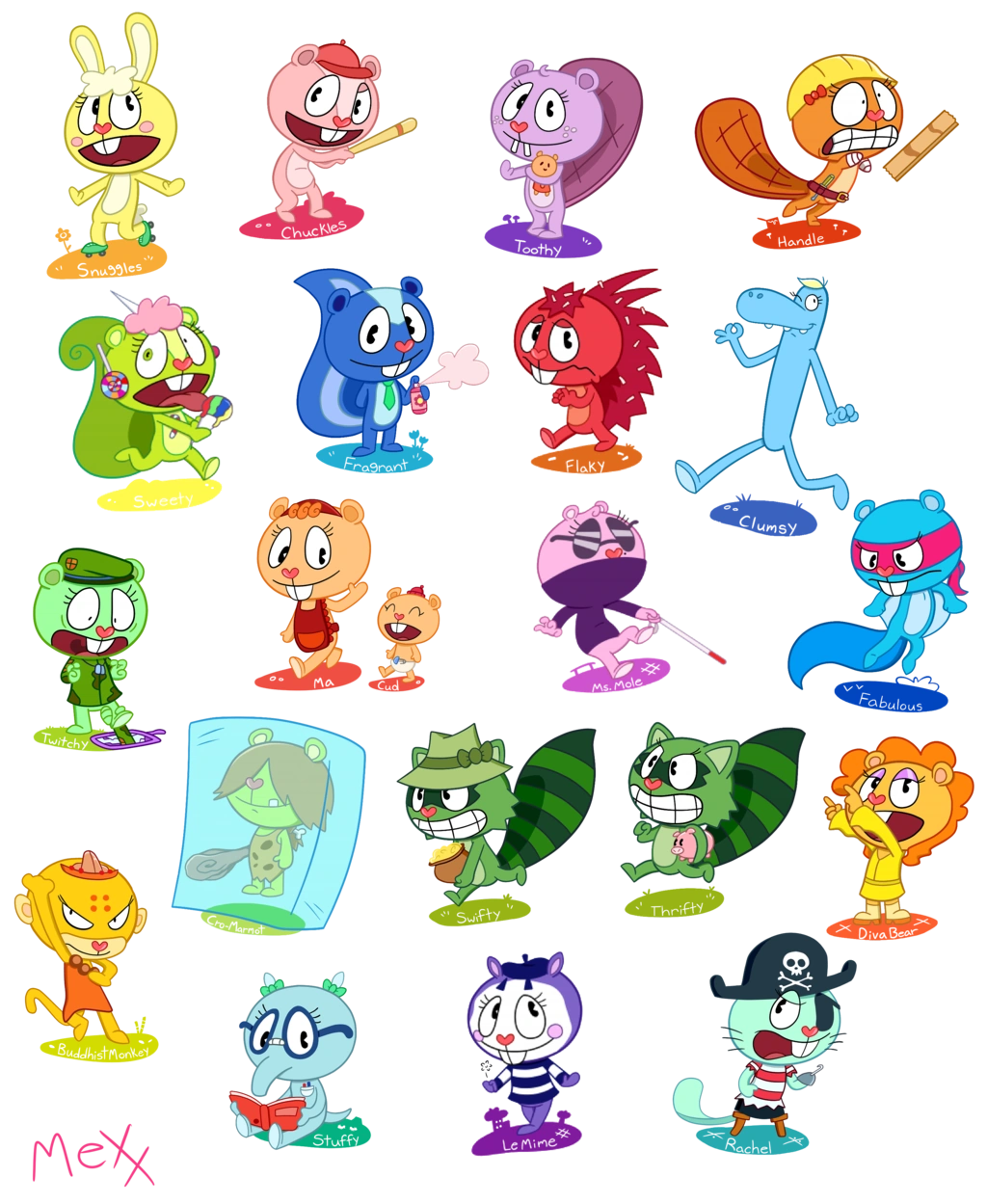 Gender switches | Happy Tree Friends Fanon Wiki | Fandom