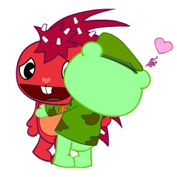 Happy Tree Friends Flaky And Flippy Kiss