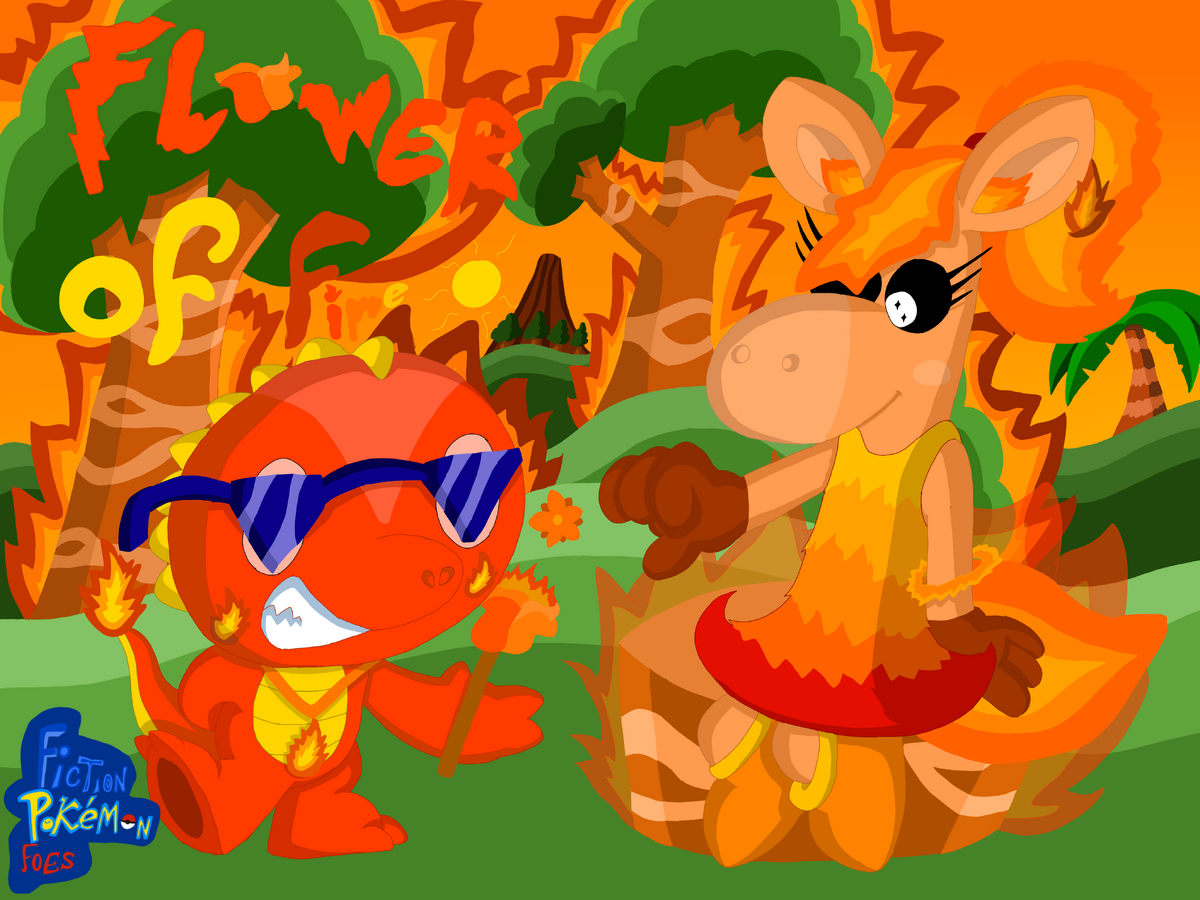 Flamethrower X Flarea Happy Tree Friends Fanon Wiki Fandom