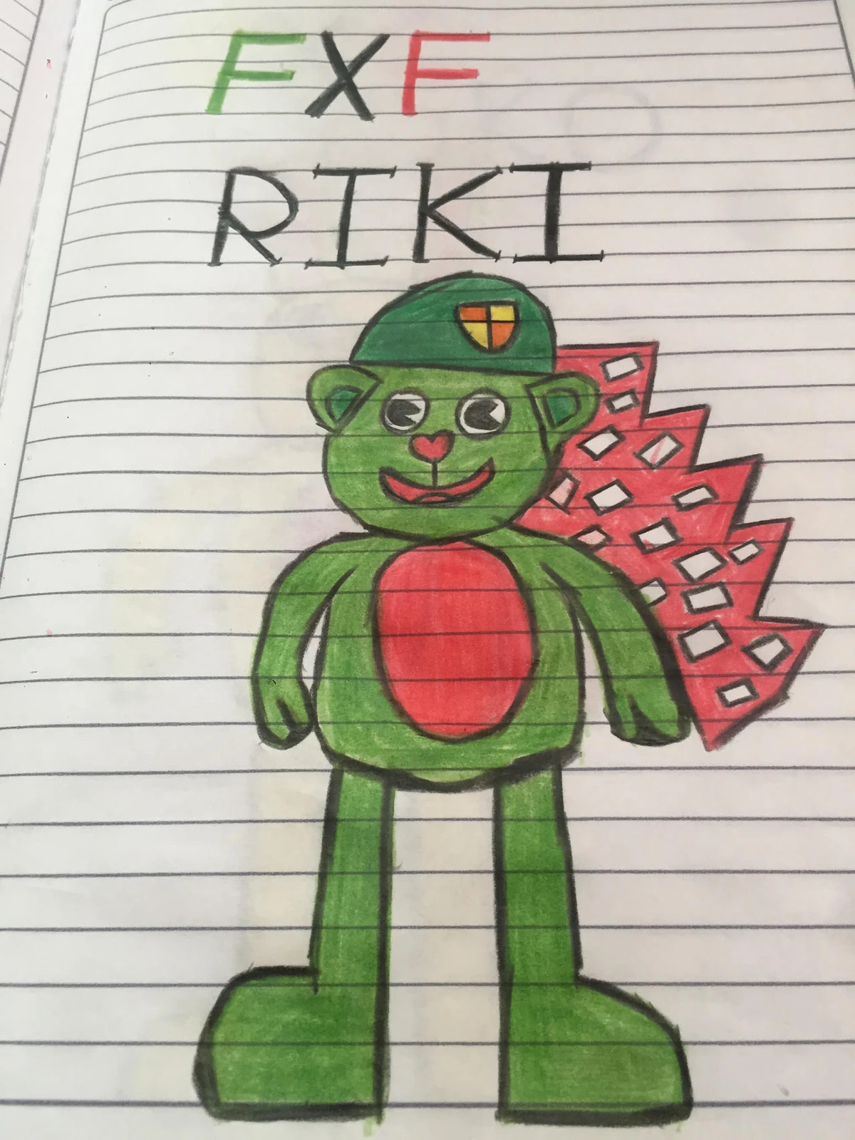 Riki HTFANG | Happy Tree Friends Fanon Wiki | Fandom