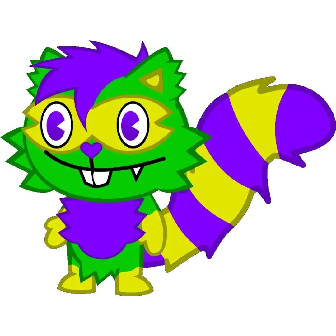 Zack (Raccoon-Cat) | Happy Tree Friends Fanon Wiki | Fandom