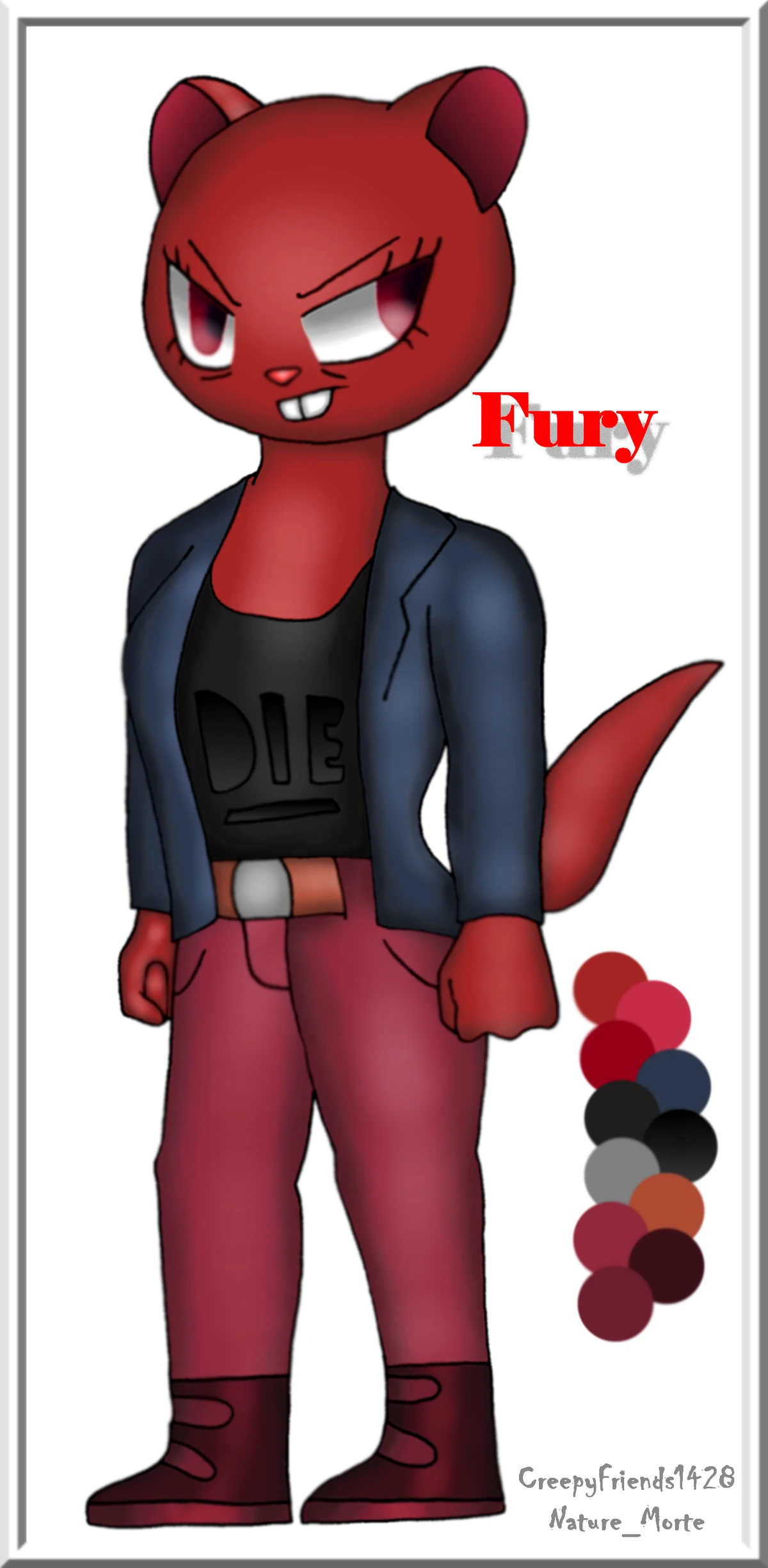 Fury | Happy Tree Friends Fanon Wiki | Fandom