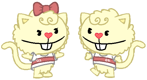 Kibble & Nibble (GenNueKay) | Happy Tree Friends Fanon Wiki | Fandom