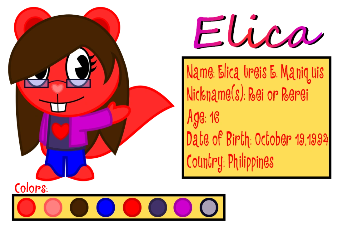Elica | Happy Tree Friends Fanon Wiki | Fandom