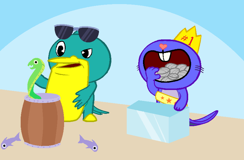 Fish Relay | Happy Tree Friends Fanon Wiki | Fandom