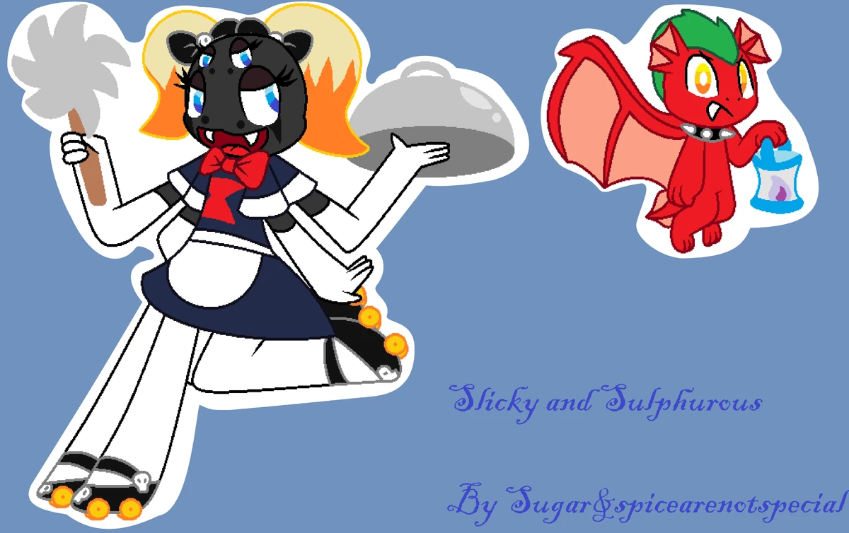 Slicky and Sulphurous | Happy Tree Friends Fanon Wiki | Fandom
