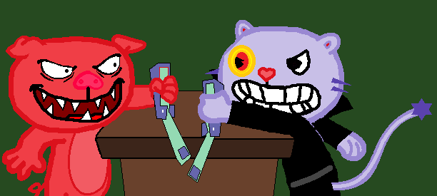 Bad vs Evil | Happy Tree Friends Fanon Wiki | Fandom