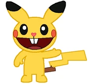 Pikachu (Pokémon, HTF Version) | Happy Tree Friends Fanon Wiki | Fandom