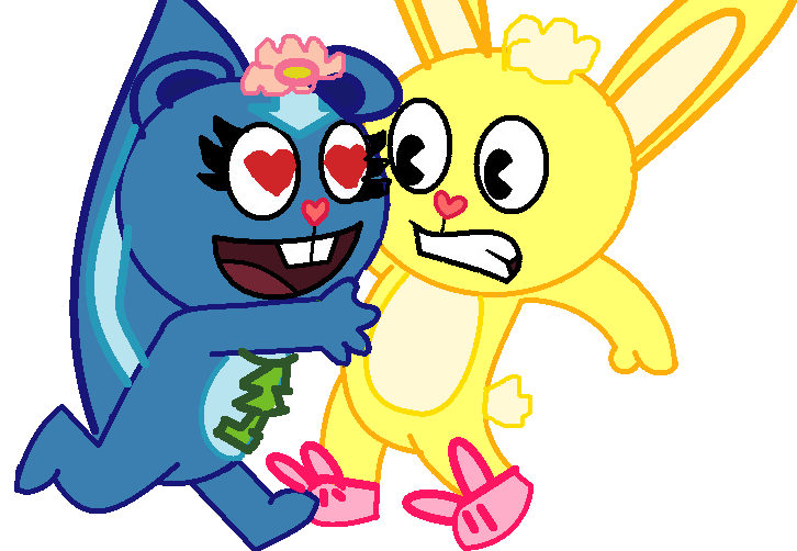 Cuddles/Petunia | Happy Tree Friends Fanon Wiki | Fandom