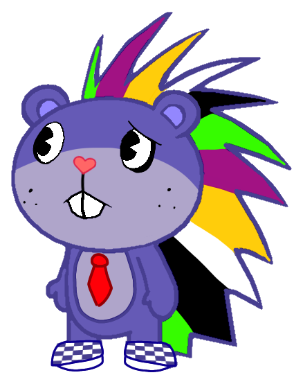 Punk Porcupine | Happy Tree Friends Fanon Wiki | Fandom