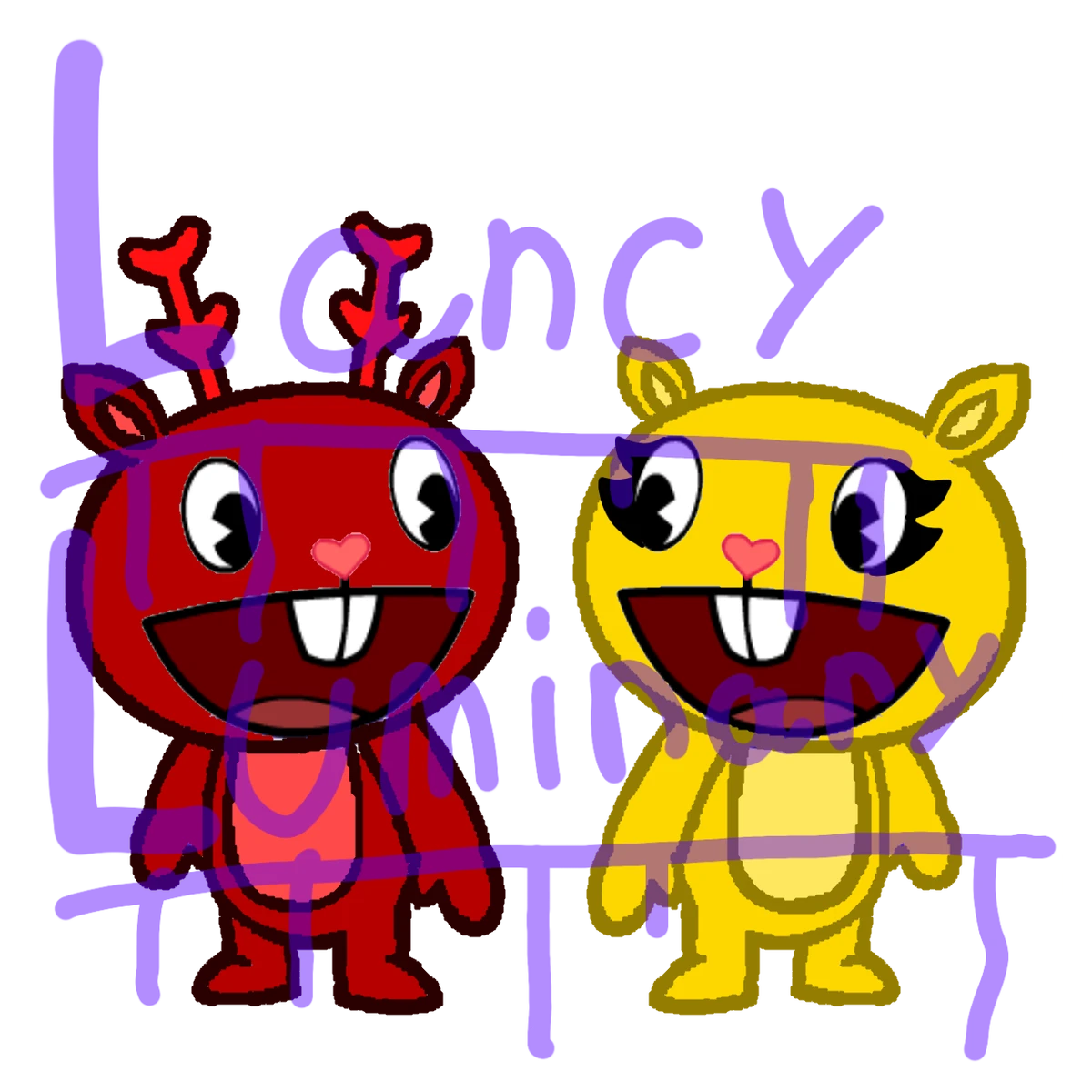 Rinny and Richie | Happy Tree Friends Fanon Wiki | Fandom