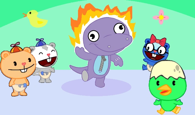 Dino Might Not | Happy Tree Friends Fanon Wiki | Fandom