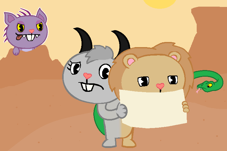 Leo, Capri and Serpent | Happy Tree Friends Fanon Wiki | Fandom