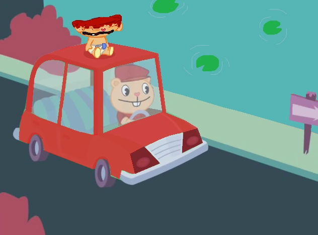 Cub on a Hot Car Roof | Happy Tree Friends Fanon Wiki | Fandom