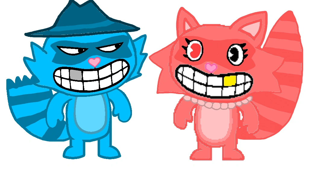 Gibby and Pibby | Happy Tree Friends Fanon Wiki | Fandom