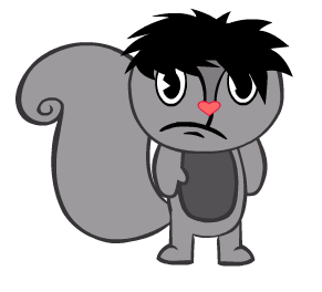 Gothy (Squirrel) | Happy Tree Friends Fanon Wiki | Fandom