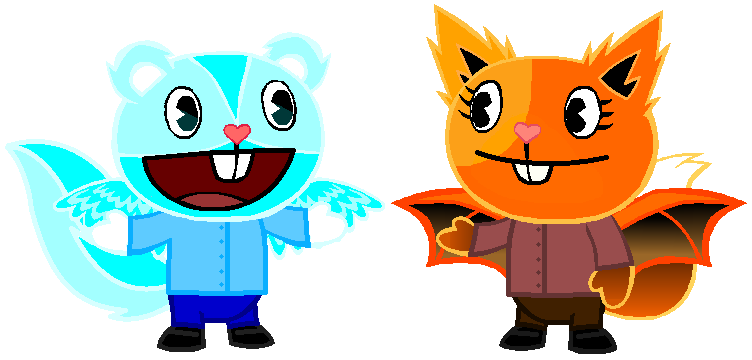 Ice/Flames | Happy Tree Friends Fanon Wiki | Fandom