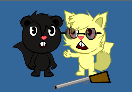 Sneaky and Buck | Happy Tree Friends Fanon Wiki | Fandom