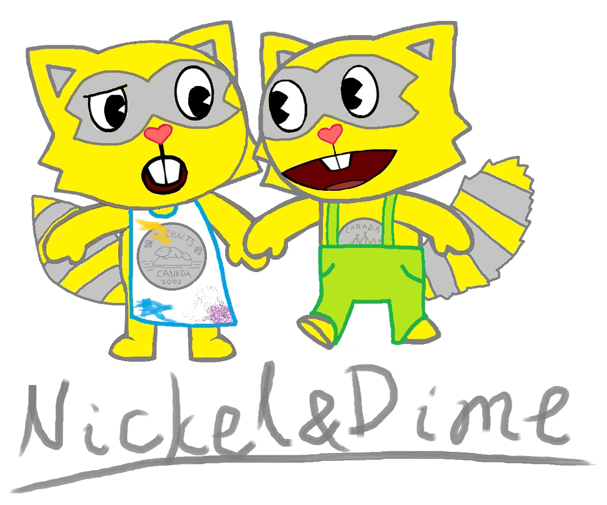 Dime and Nickel | Happy Tree Friends Fanon Wiki | Fandom