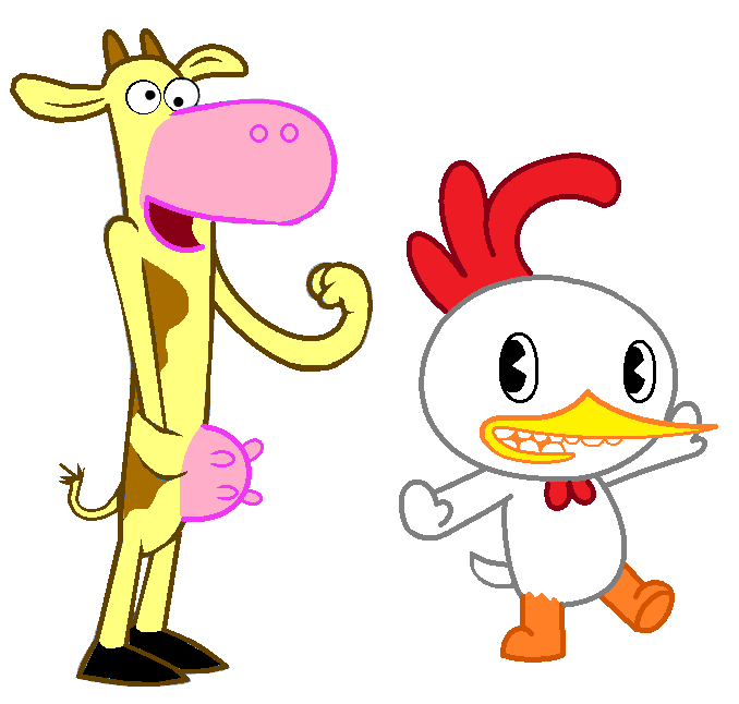 Cow and Chicken | Happy Tree Friends Fanon Wiki | Fandom