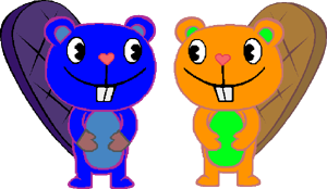Nicky and Ricky | Happy Tree Friends Fanon Wiki | Fandom
