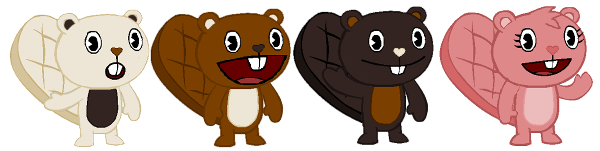 White, Milk, Dark & Ruby | Happy Tree Friends Fanon Wiki | Fandom