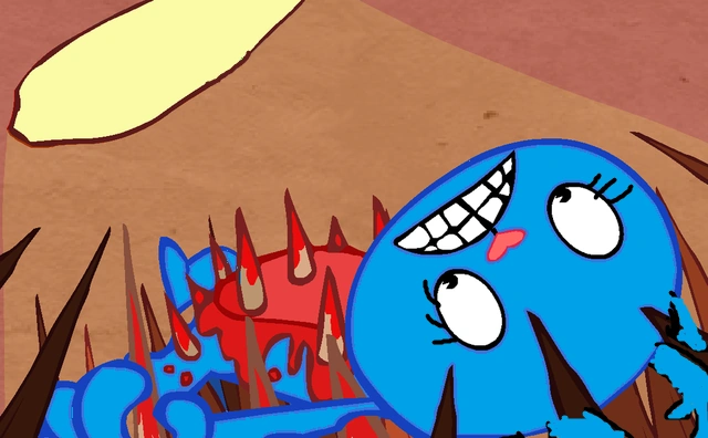 Afraid of Spike Pit | Happy Tree Friends Fanon Wiki | Fandom