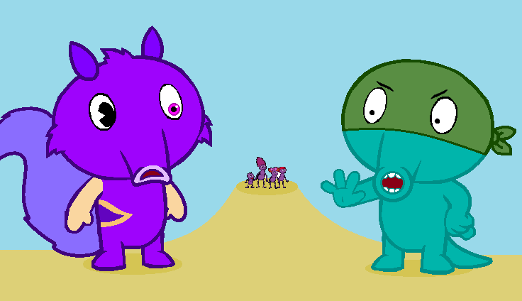 Happy Tree Friends Sniffles And The Ants