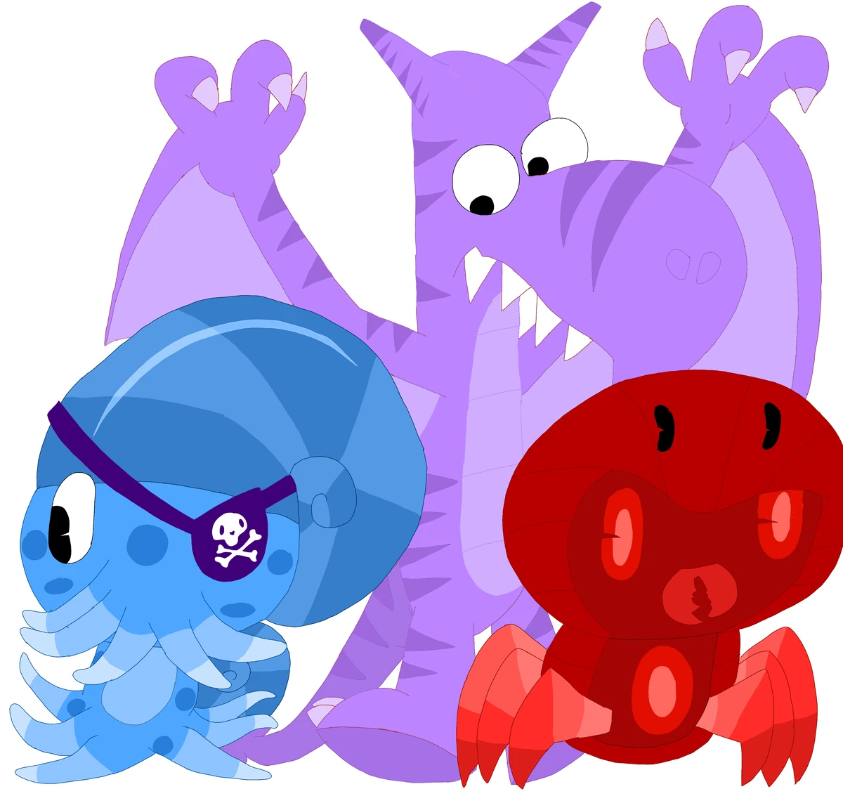 Prehistoric Pack | Happy Tree Friends Fanon Wiki | Fandom