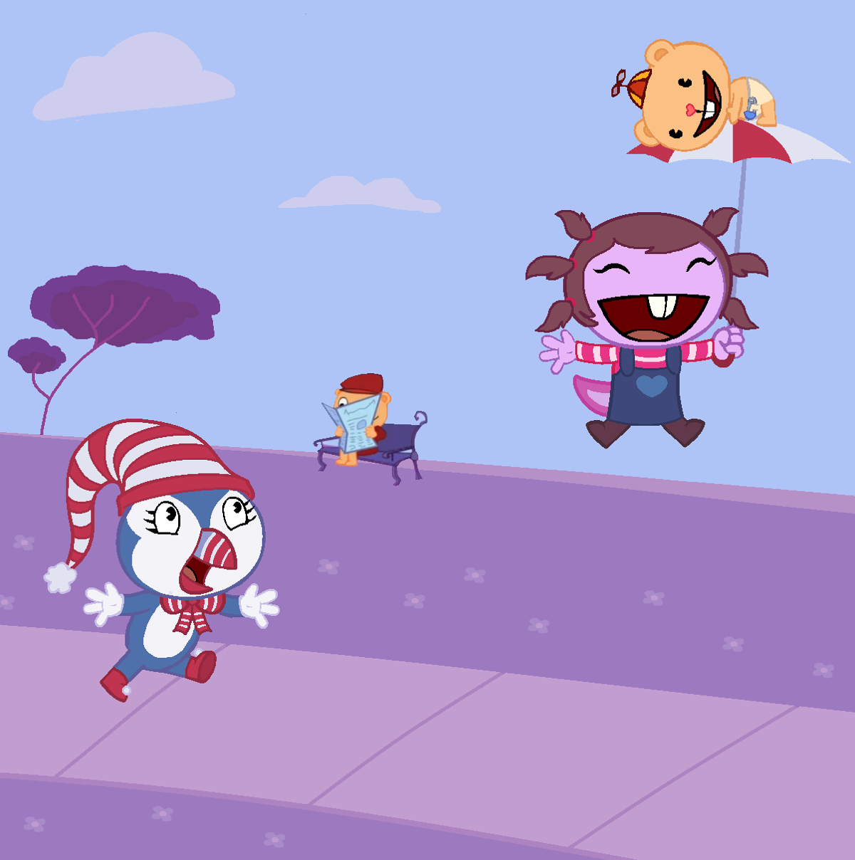 The Nanny Has Landed | Happy Tree Friends Fanon Wiki | Fandom