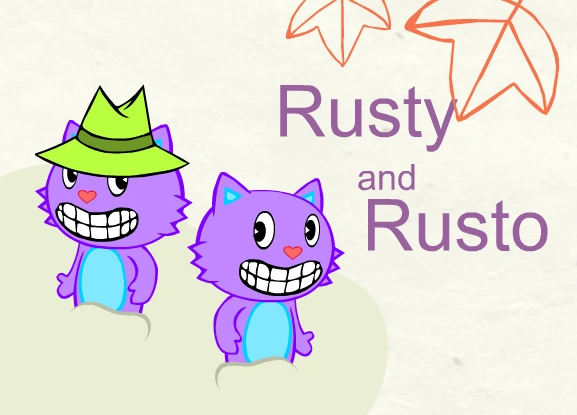 Rusty and Rusto | Happy Tree Friends Fanon Wiki | Fandom